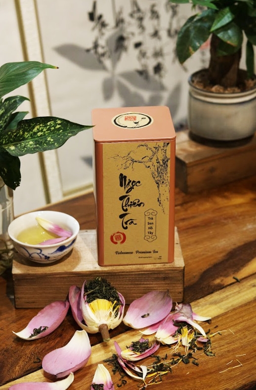 Trà Sen Tây Hồ Sấy - Hanoi West Lake Lotus Tea