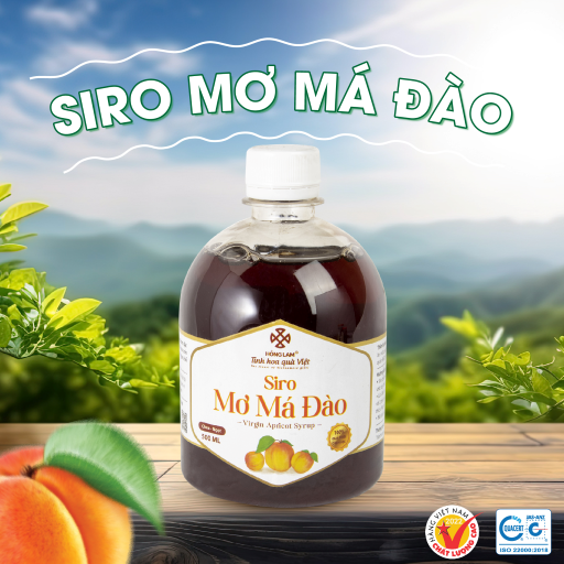 Siro mơ má đào
